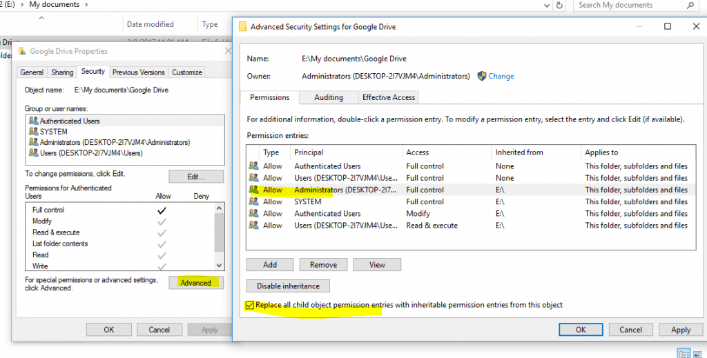 Google Drive Compare - Comparing file error - opensynergic.com