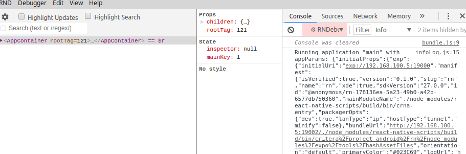 Mengaktifkan dan menghubungkan react-native-debugger dengan emulator android - opensynergic.com